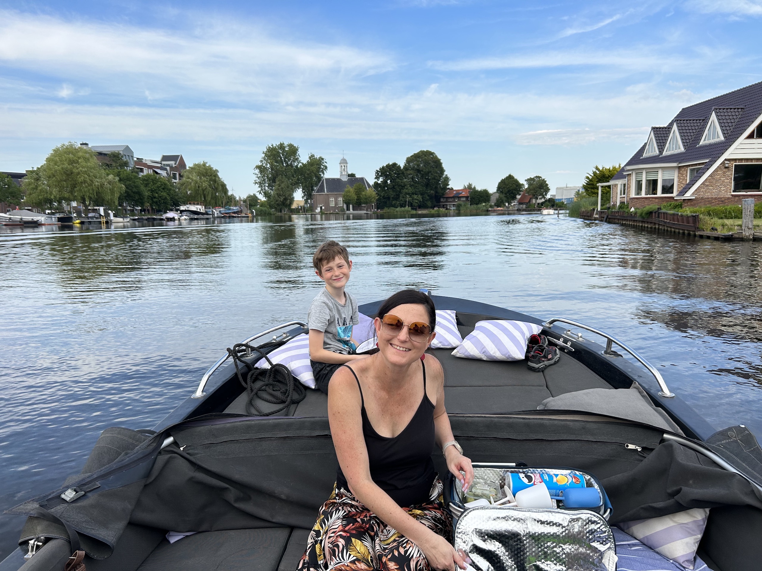 The Day we Rented a Boat on the Amstel River