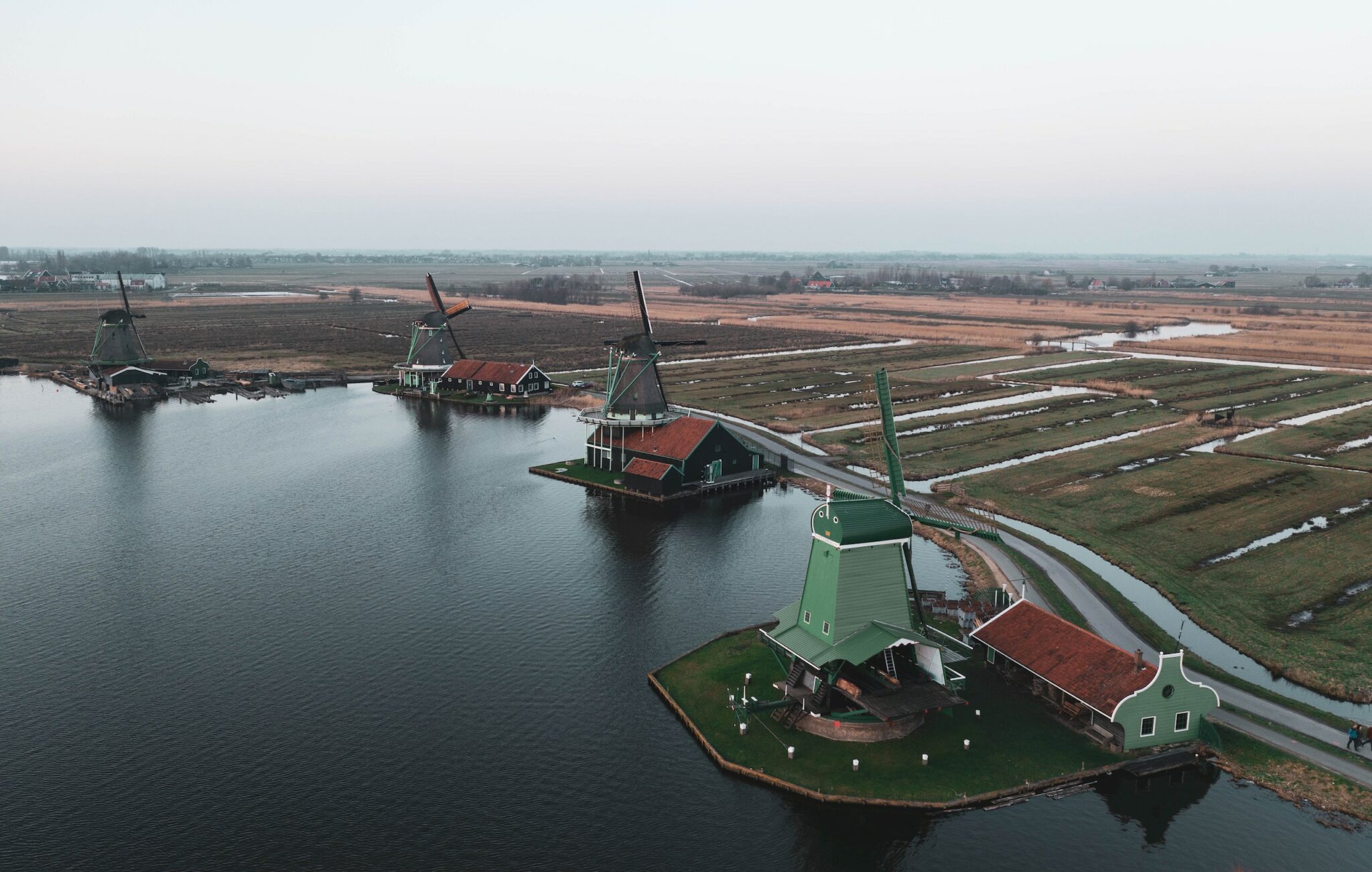 The Windmills of Zaanse Schans