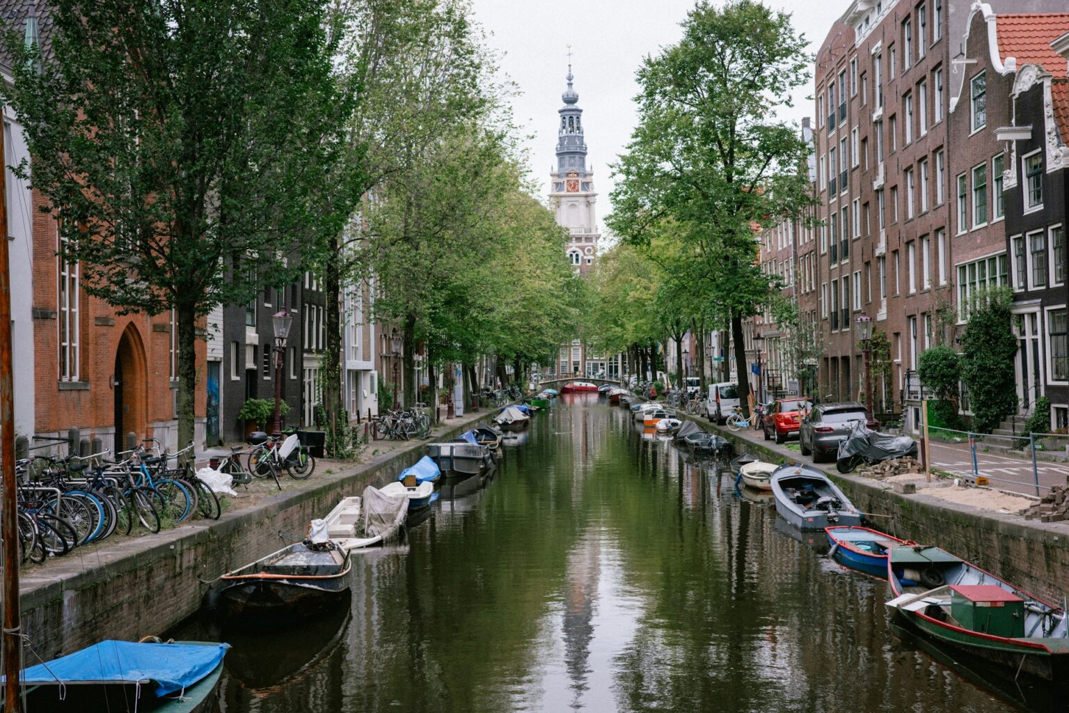 The Groenburgwal Canal in Amsterdam